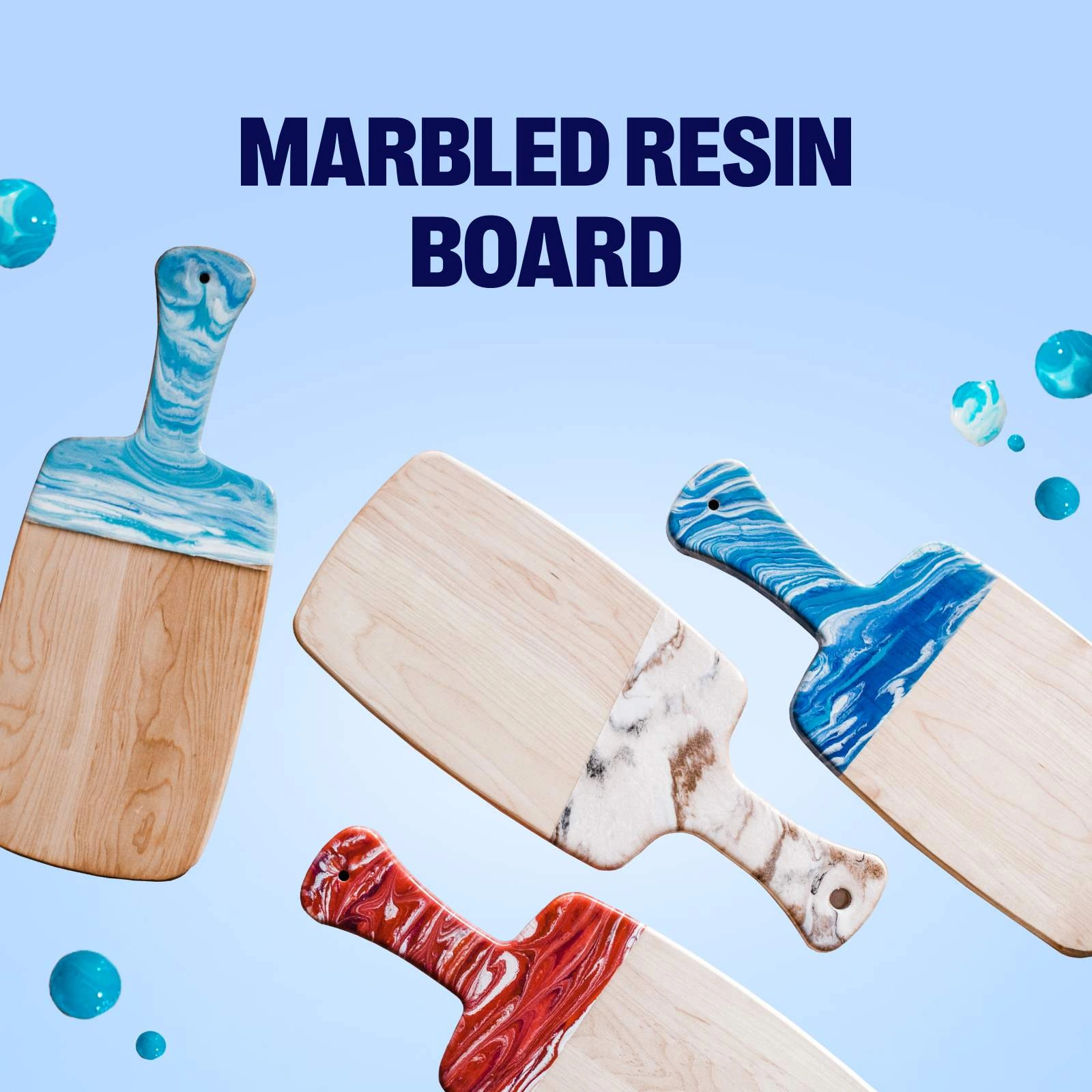 Marbled Resin Board
